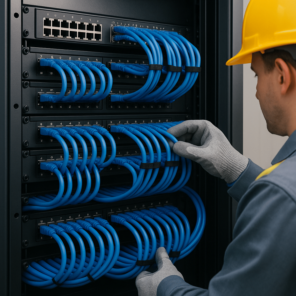 Network Cabling and Wiring Services | Computer Medic On Call